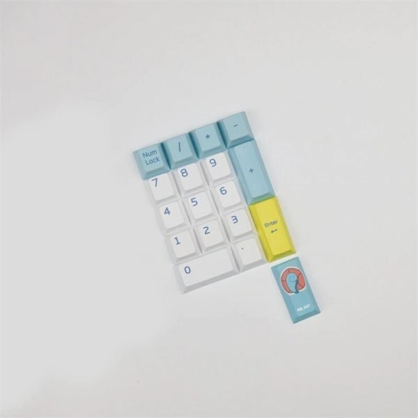 Squirtle Pokemon Keycaps Set Anime Blue White Japanese - Keysium
