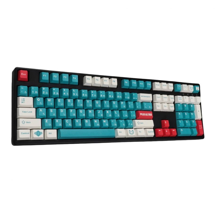 Deku Keycaps Set GMK Clone Anime Izuku Midoriya - Keysium