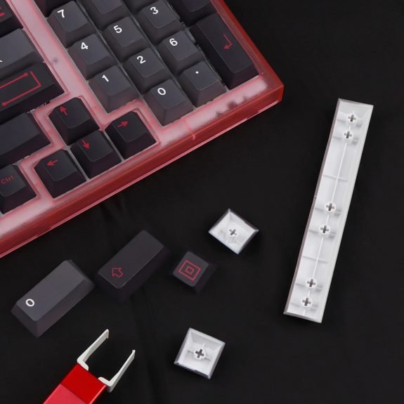 Evil Dolch Keycaps Set GMK Clone Devil Red Black - Keysium