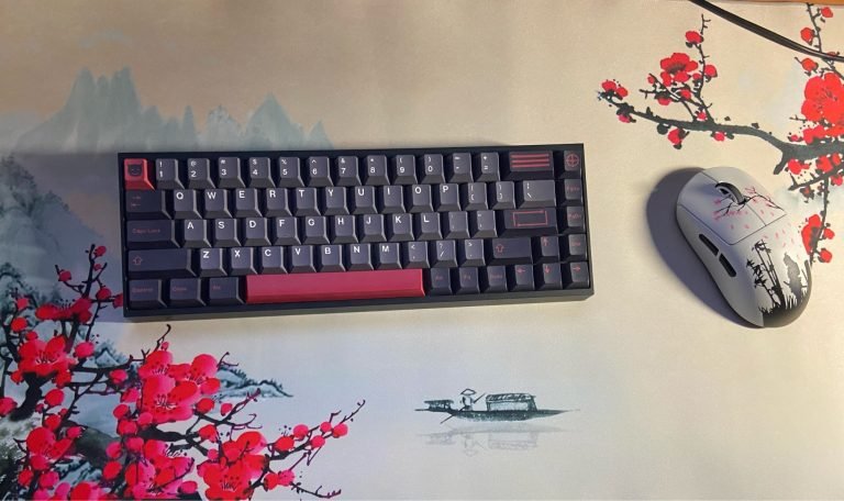 Evil Dolch Keycaps Set GMK Clone Devil Red Black - Keysium