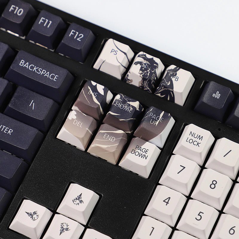 FF14 Final Fantasy Keycaps Set Anime Game Kawaii - Keysium