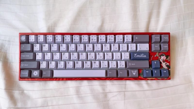 GMK Clone Frost Witch Keycaps Set Anime RE Zero - Keysium
