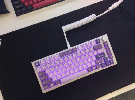 GMK Clone Frost Witch Keycaps Set Anime RE Zero - Keysium