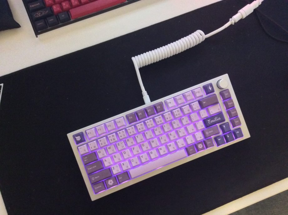 GMK Clone Frost Witch Keycaps Set Anime RE Zero - Keysium