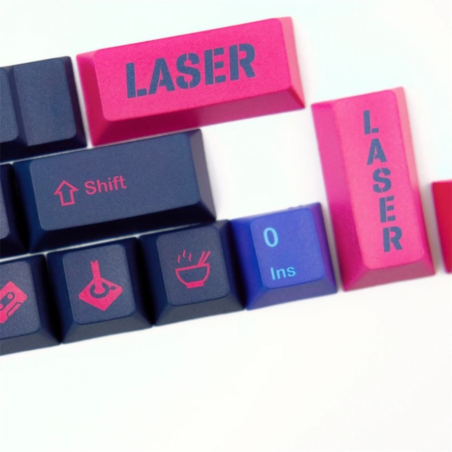GMK Clone Laser Keycaps Set 80s Pop Culture Cyberpunk - Keysium