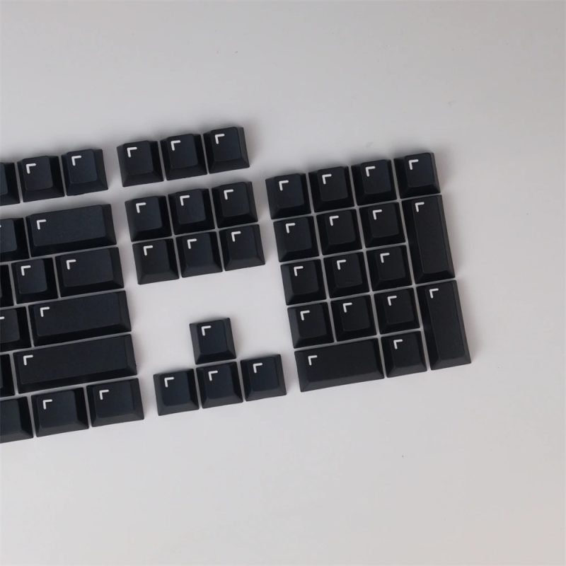 GMK Clone Pixel Blind Typing Keycaps Set No Lettering - Keysium